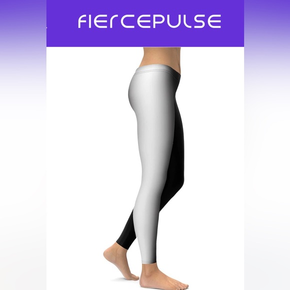 fierce pulse | Pants & Jumpsuits | Fiercepulse Ombr Optical Illusion Leggings | Poshmark